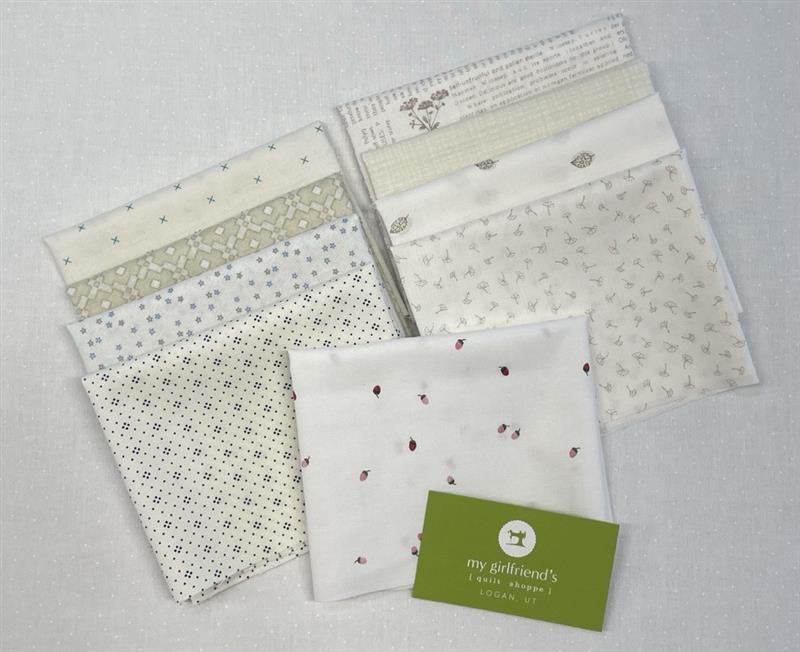 Low Volume Fat Eighth Bundle (9) – My Girlfriend's Quilt Shoppe