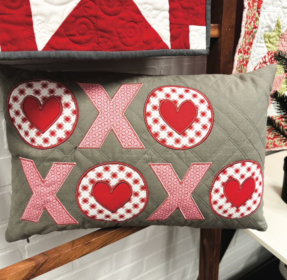 XO Applique Sewing (Downloadable Pattern) – My Girlfriend's Quilt Shoppe
