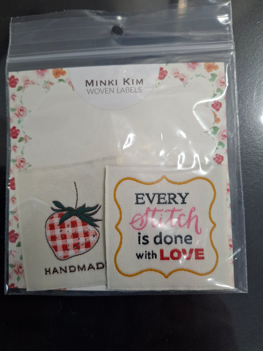 Minki Kim Woven Labels (2) – My Girlfriend's Quilt Shoppe