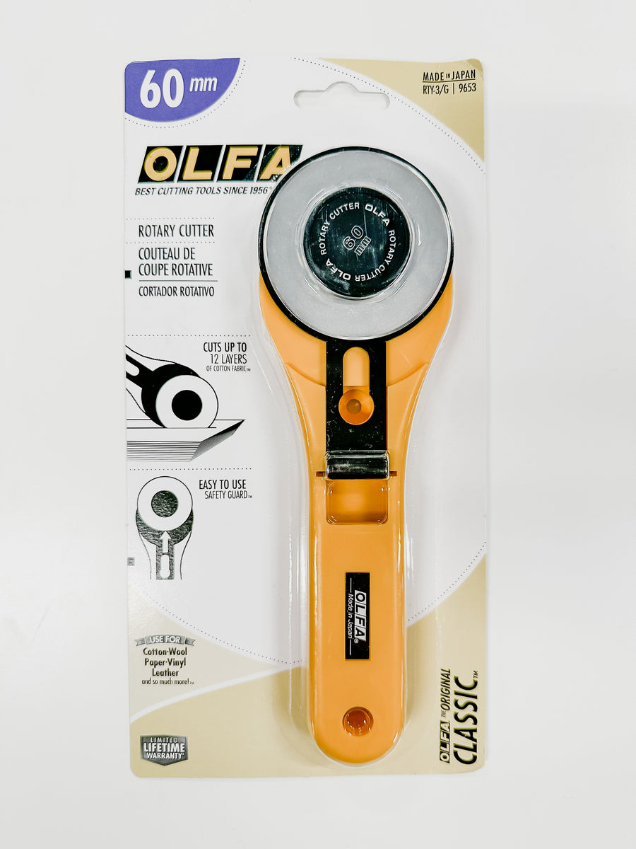 Olfa 60mm X-Large Rotary Cutter – My Girlfriend's Quilt Shoppe