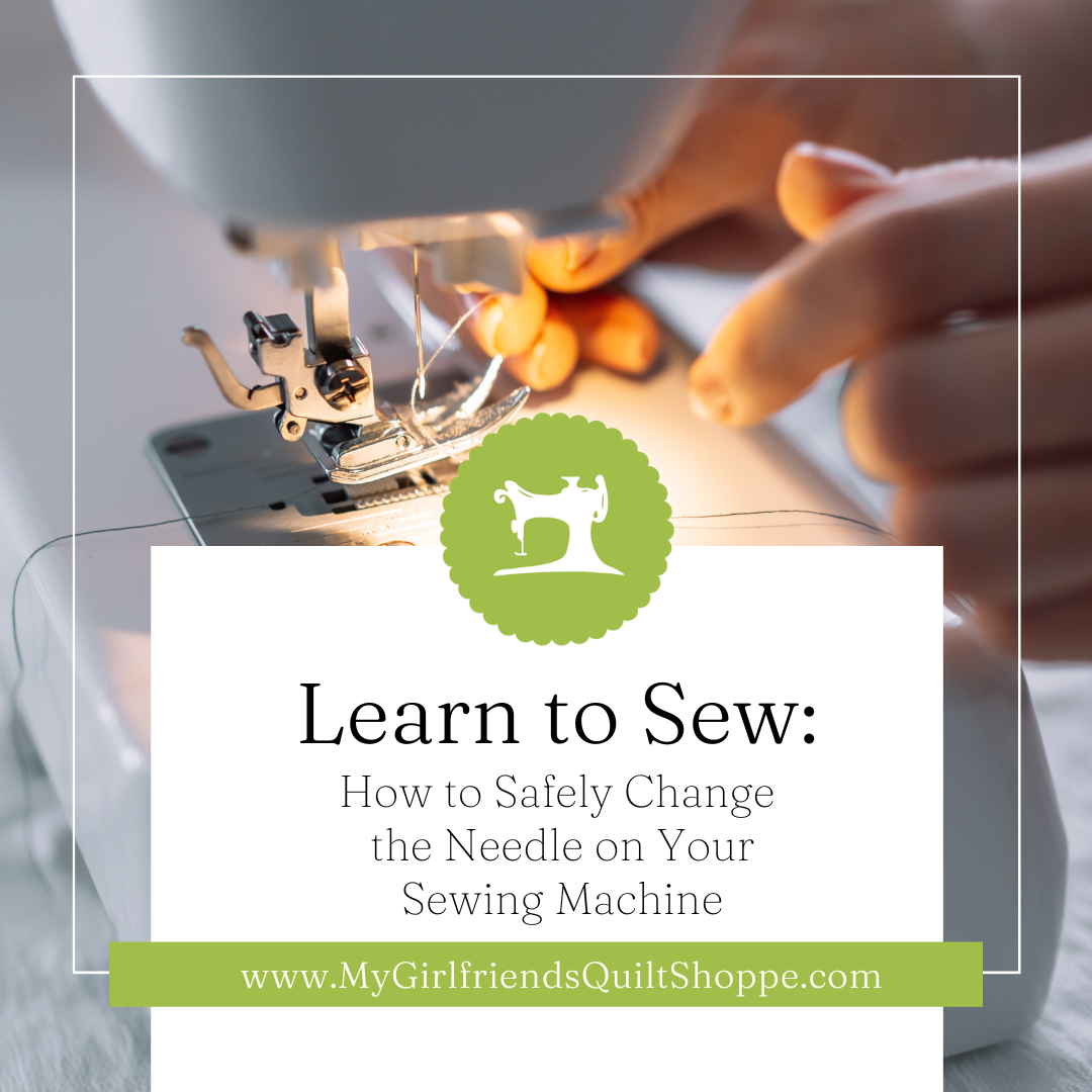 How to Safely Change the Needle on Your Sewing Machine – My Girlfriend ...