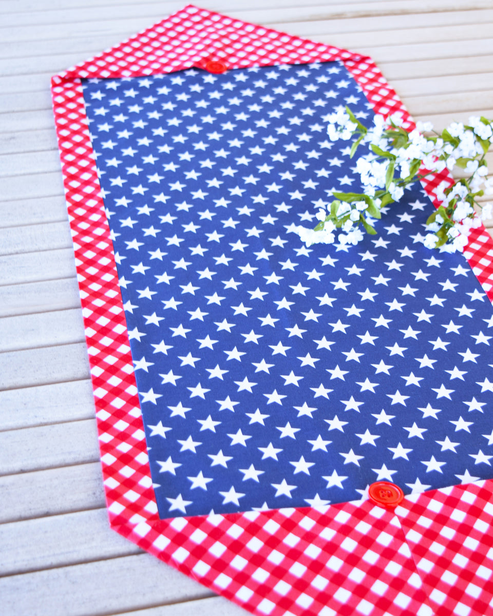 Ten Minute Table Runner (Downloadable Pattern) – My Girlfriend's Quilt ...