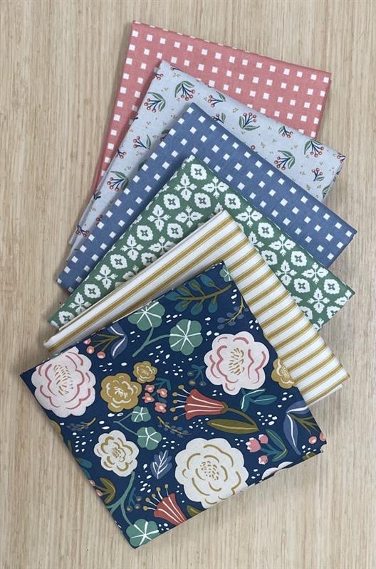 Ivy Reese 1/2 Yard Fabric Bundle (6) – My Girlfriend's Quilt Shoppe