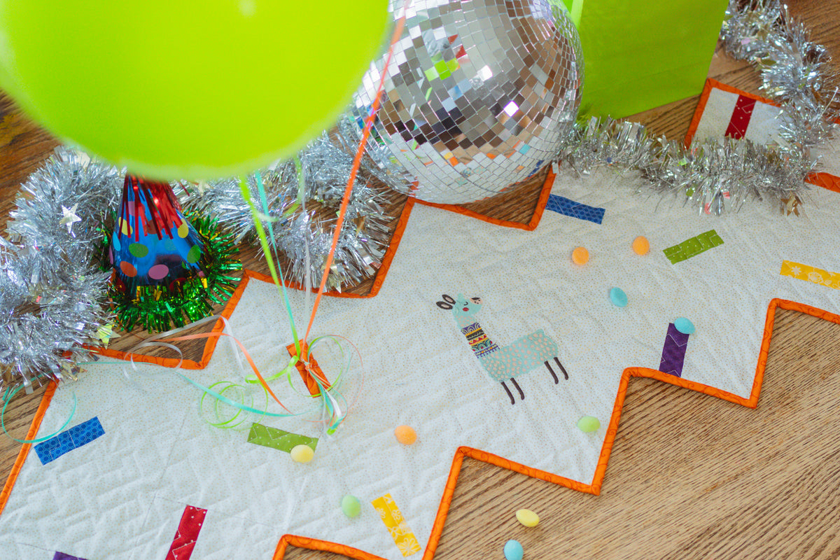 Confetti Table Runner 2 (Downloadable Pattern) – My Girlfriend's Quilt ...