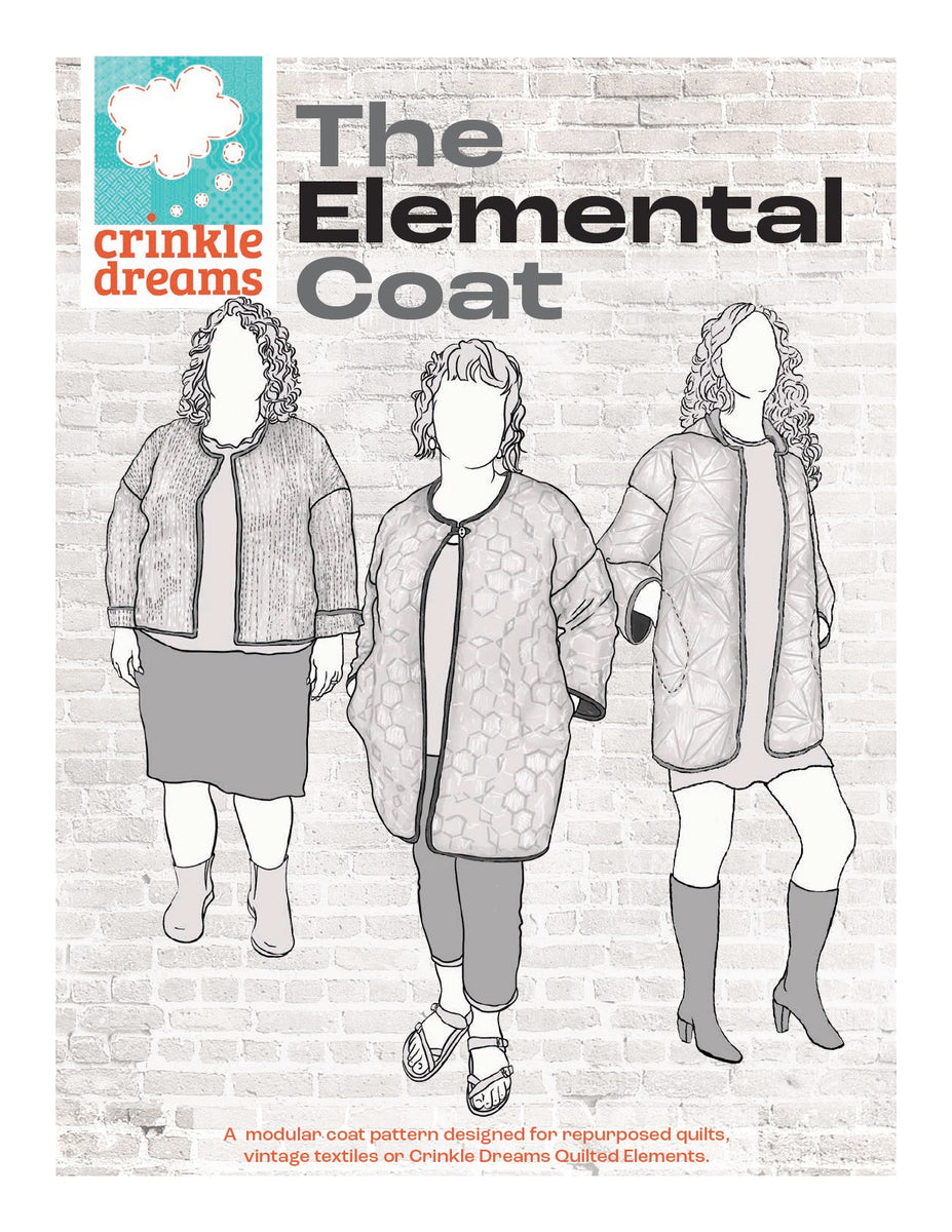 Elemental Coat Sewing Pattern – My Girlfriend's Quilt Shoppe