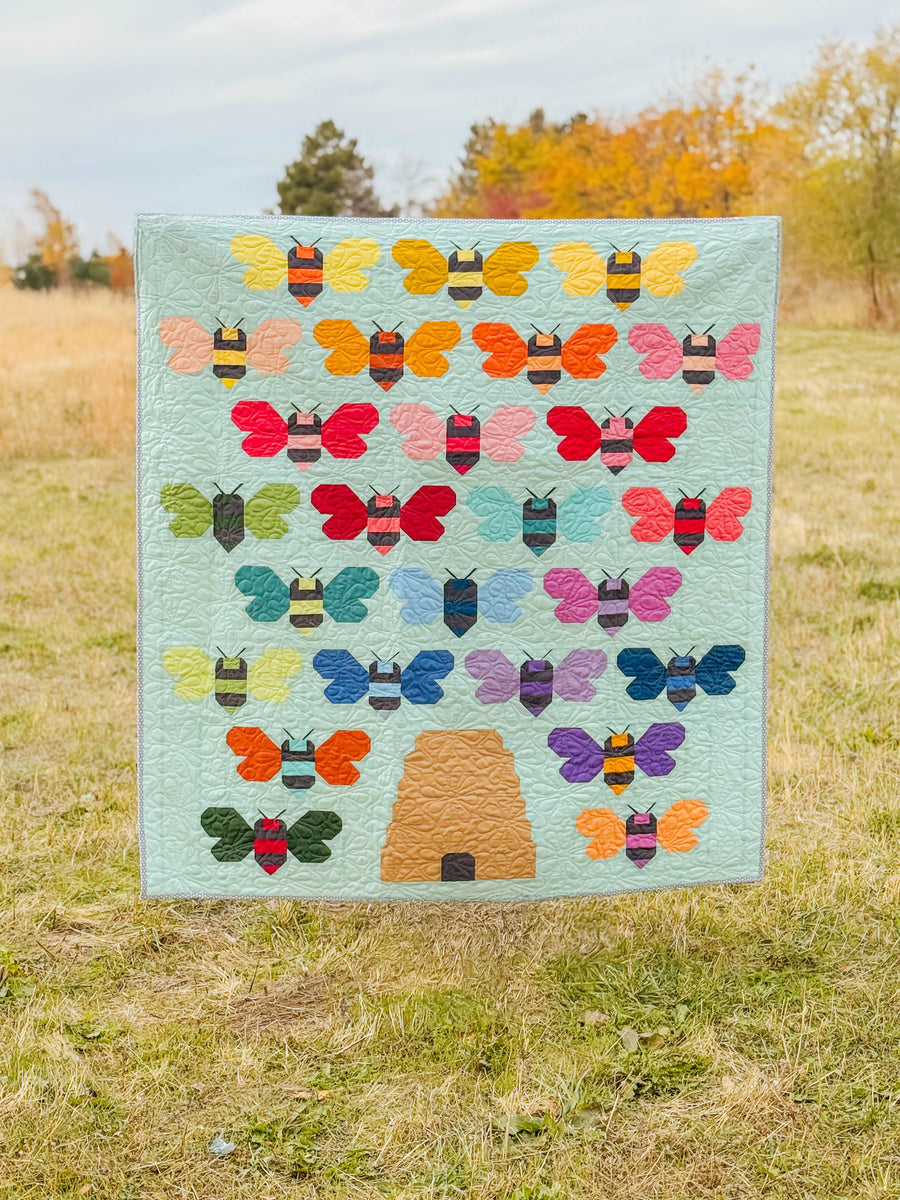 Beehive Quilt Fabric Kit from Maywood Studios – My Girlfriend's Quilt ...