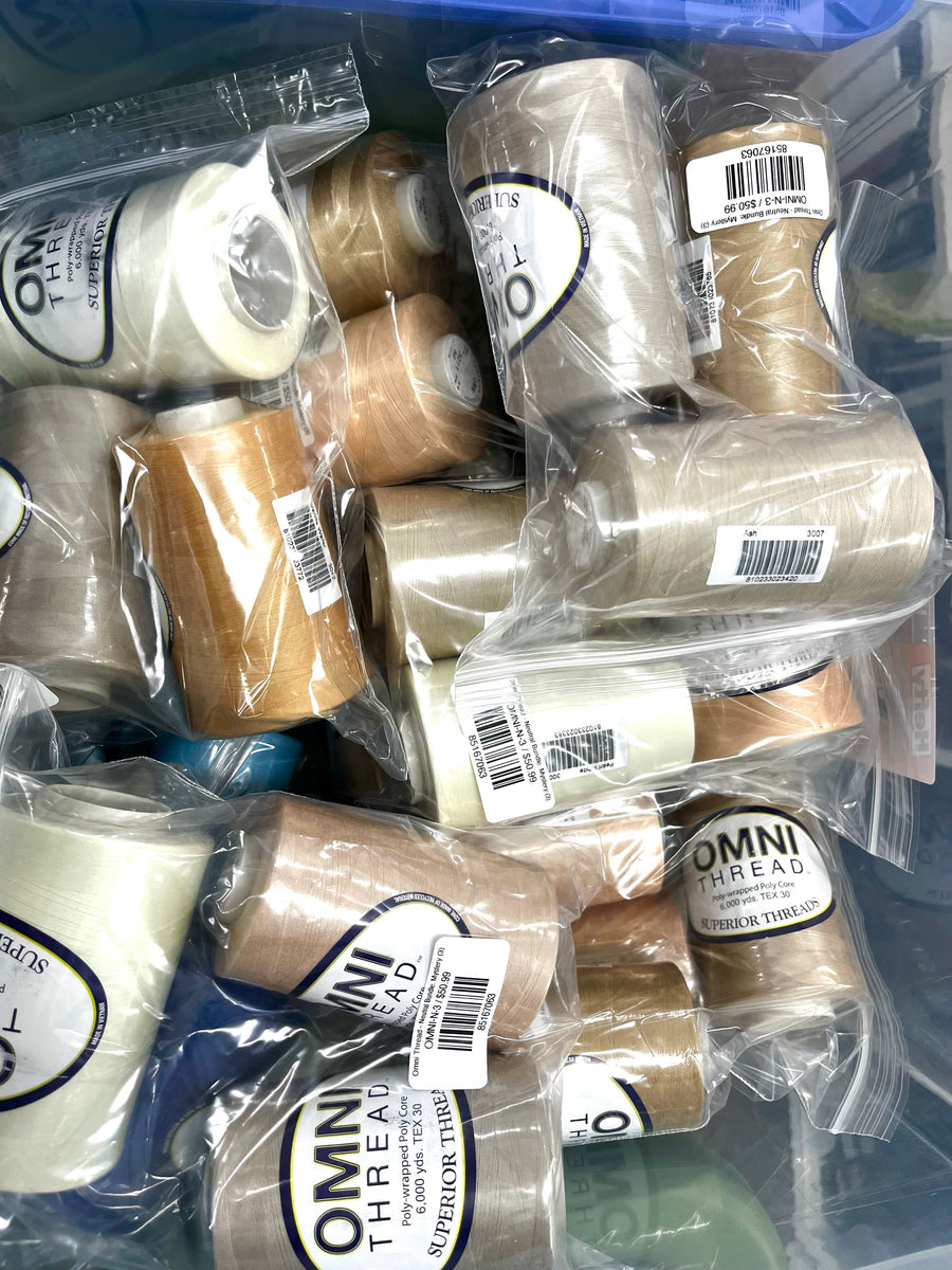 Omni Thread - Neutral Bundle, Mystery (3) – My Girlfriend's Quilt Shoppe
