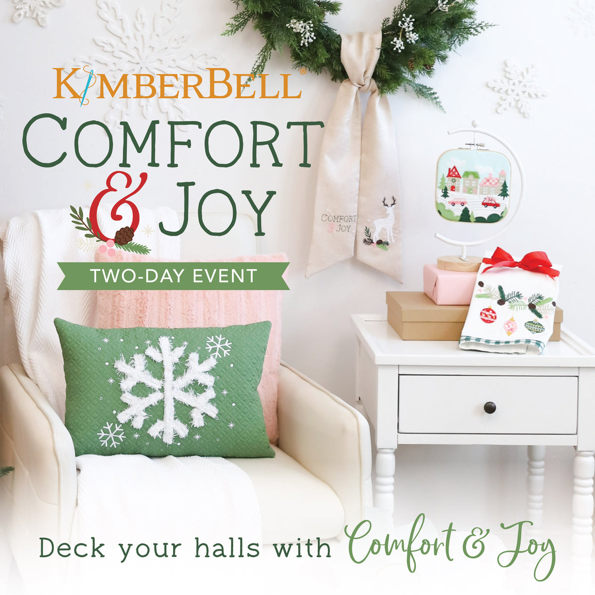 Kimberbell Comfort and Joy Two Day Event: VIRTUAL! (Dec 4-5, 2025) – My Girlfriend's Quilt Shoppe