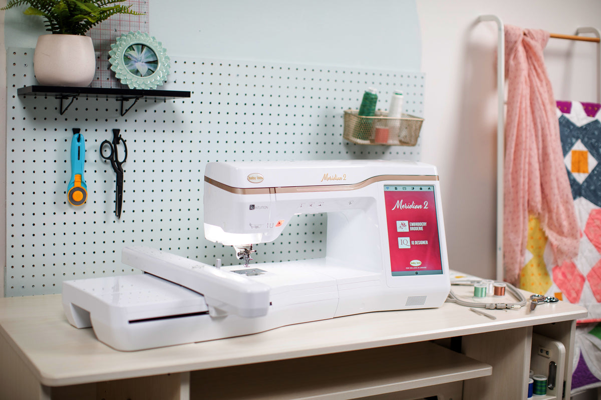 Baby Lock Meridian 2 Embroidery Machine – My Girlfriend's Quilt Shoppe