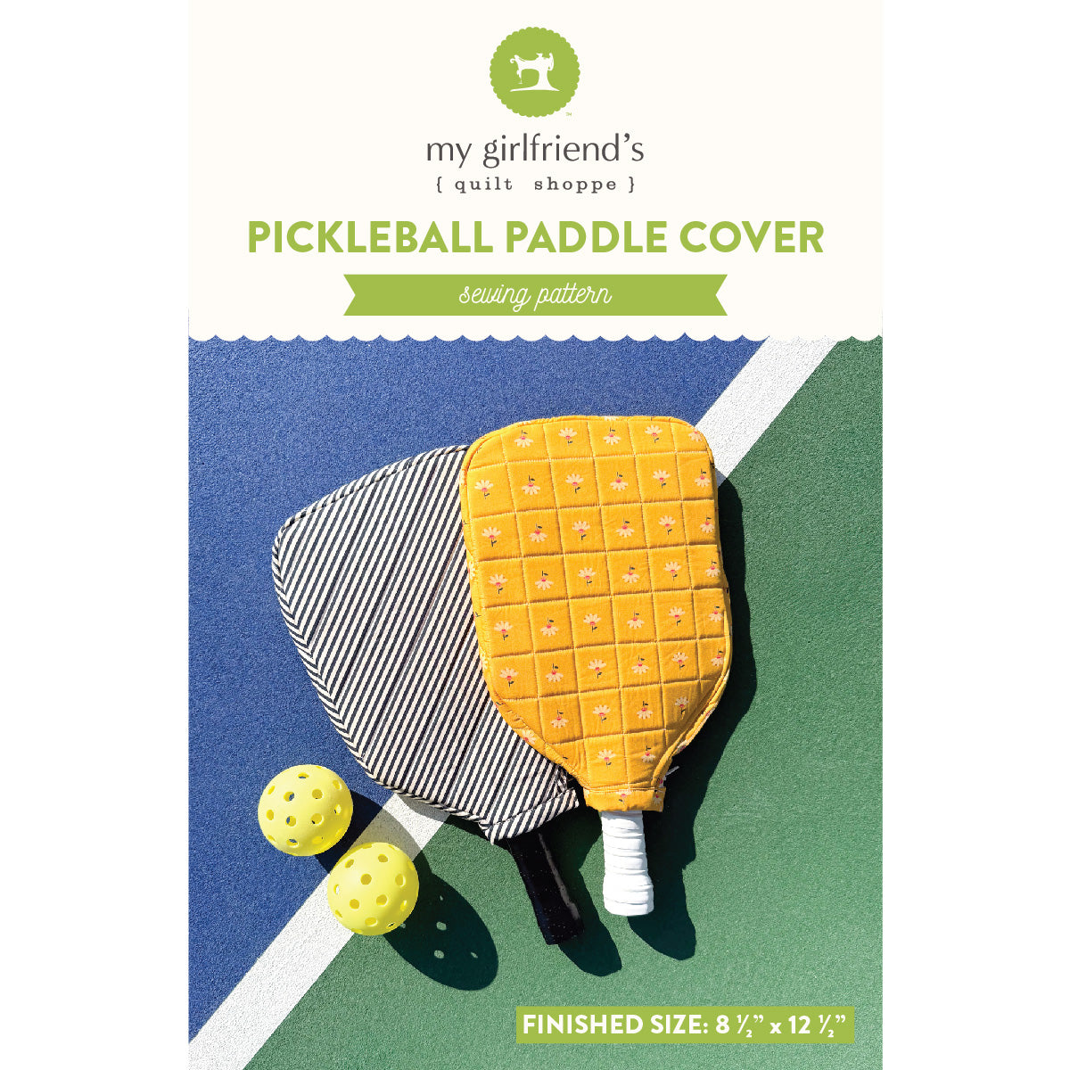 Pickleball Paddle Cover (Downloadable Sewing Pattern) – My Girlfriend's ...