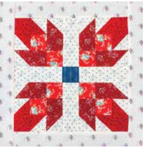 Rosebud Quilt Block (Downloadable Sewing Pattern) – My Girlfriend's ...